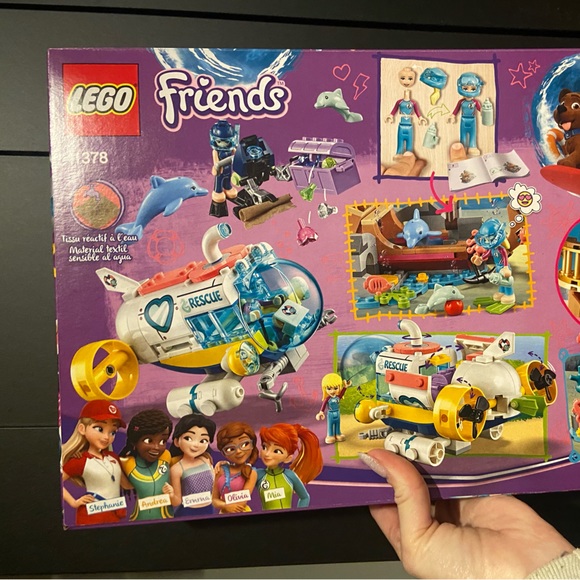 Lego | Toys | Lego Friends Dolphins Rescue Mission 4378 Building Stem ...